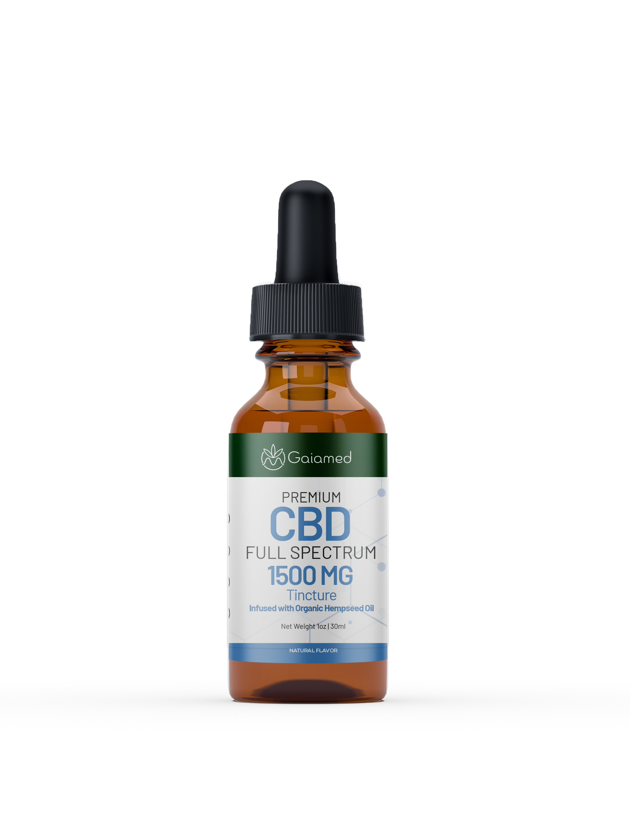CBD Oil 1500mg Full Spectrum - 30ml – Gaia Medicinal